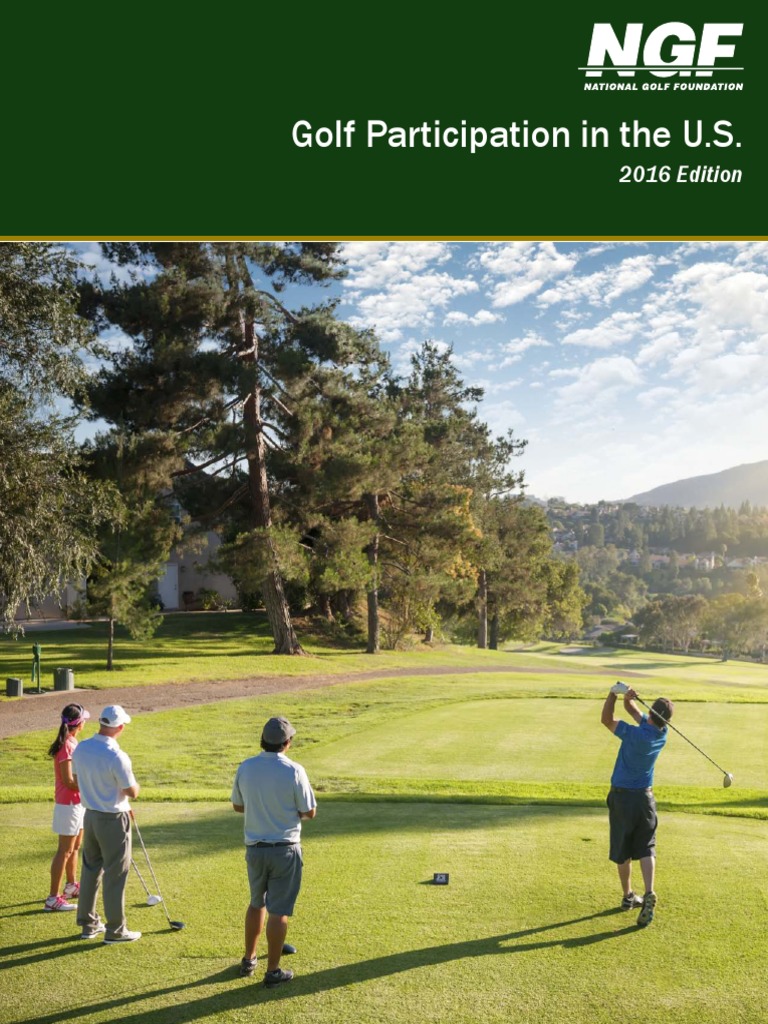 Golf Participation in The U.S.: 2016 Edition | PDF | Sampling (Statistics)