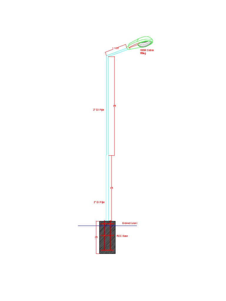 15ft Lamp Post | PDF