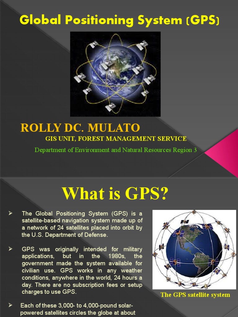 Global Positioning System (GPS) : Rolly Dc. Mulato | Download Free PDF ...