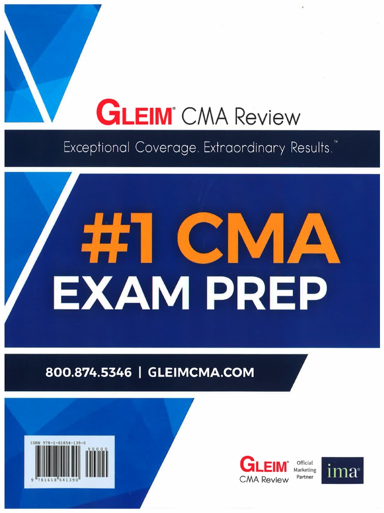 Gleim CMA Part 1 2019 With Essay Questions | PDF