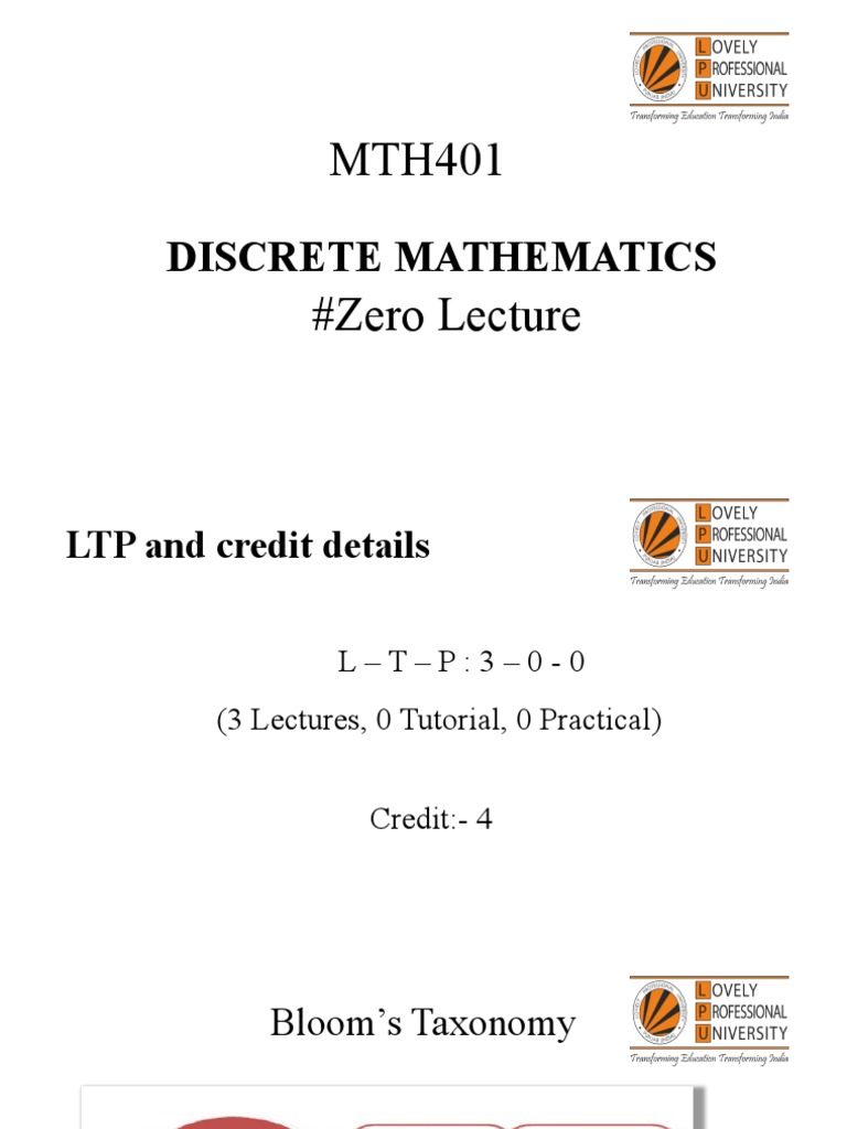 Lecture MTH401 | PDF | Mathematical Proof | Mathematics
