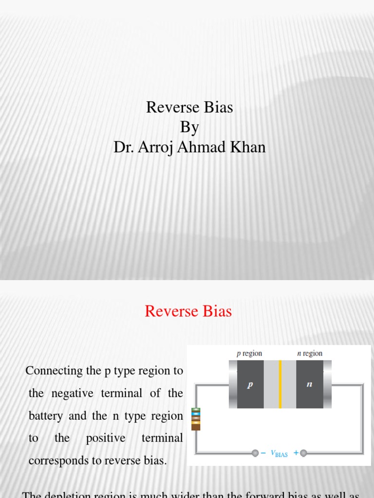 Reverse Bias in PN Junction Diodes: Working Principle, Reverse Current ...