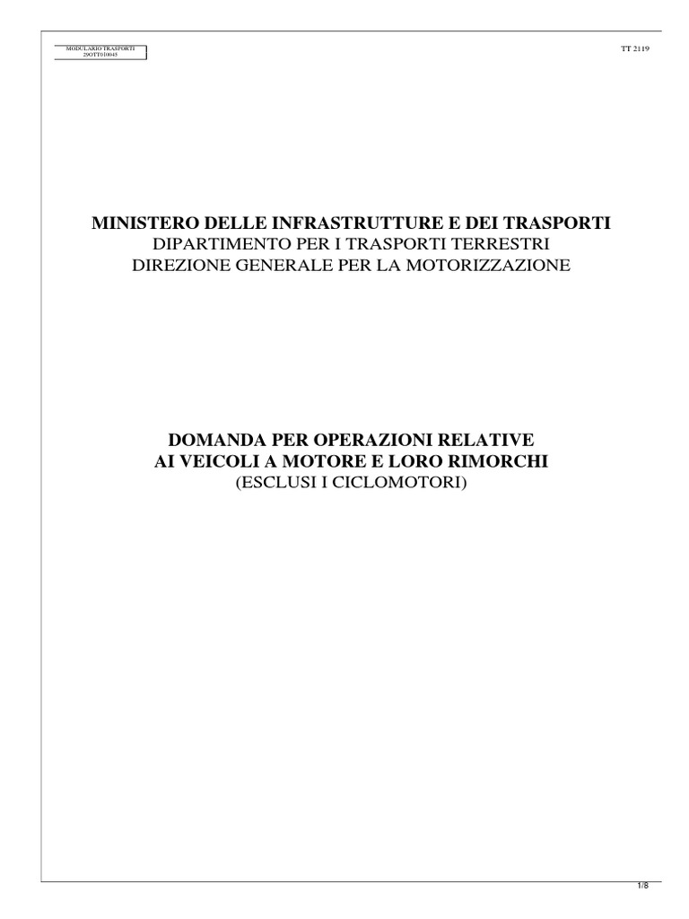 TT2119 Editabile | PDF