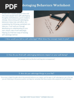 BPD Therapy Worksheets Tables | PDF | Borderline Personality Disorder ...