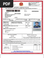 Nptel Hall Ticket | PDF | Identity Document