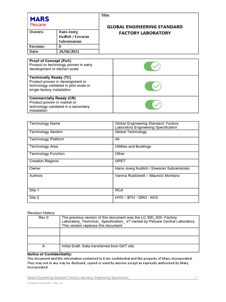 MPS LAB All GlobalEnggStd | PDF | Laboratories | Specification ...