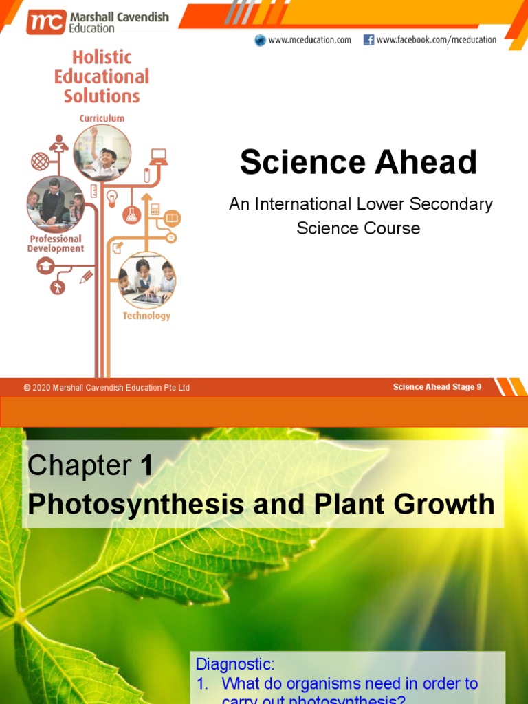 Science Ahead: An International Lower Secondary | PDF | Photosynthesis ...