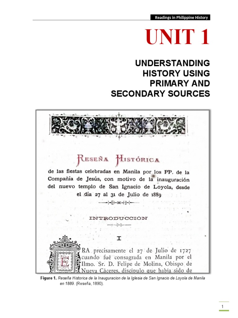 RIPH Unit 1 MS TEAM | PDF | History | Religion & Spirituality