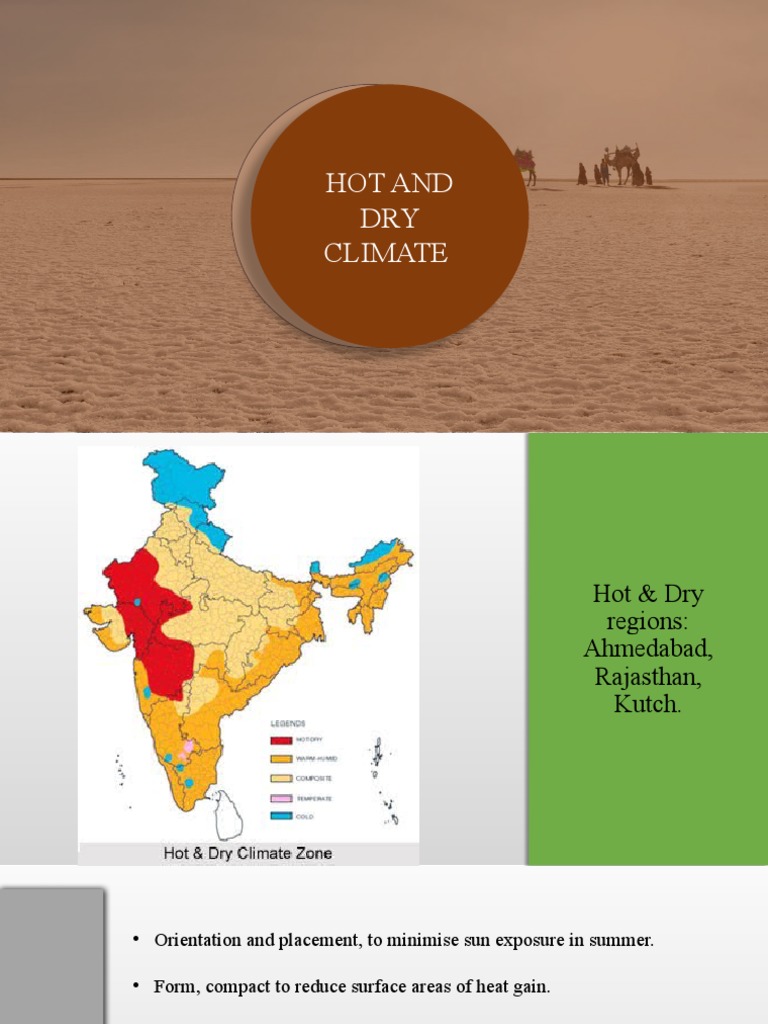 Hot & Dry Climate Case Study | PDF | Roof | Wall