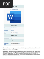 Introducción a Microsoft Word | PDF | Microsoft Word | Microsoft Office