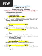 Design and Analysis of Algorithms MCQ With Answers PDF | PDF | Time Complexity | Algorithms