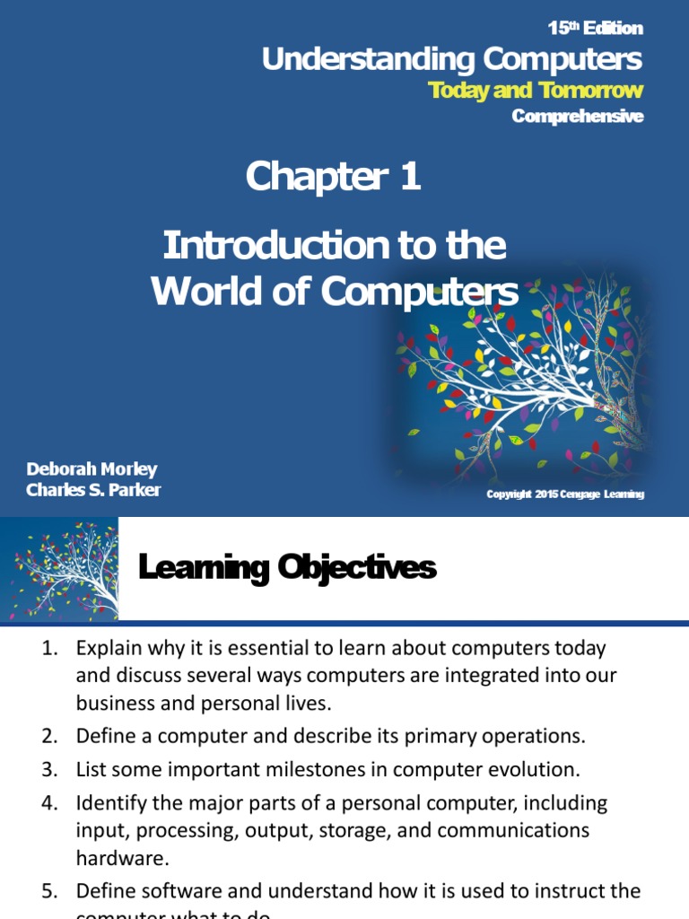 Chapter 01-Introduction To The World of Computers | PDF | Computer ...