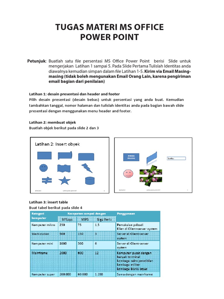 Tugas Power Point 2017 | PDF