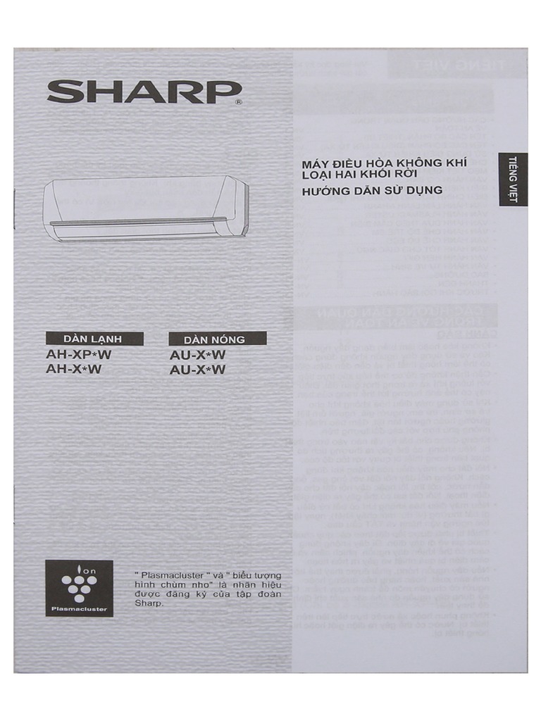 HDSD Sharp May Lanh | PDF