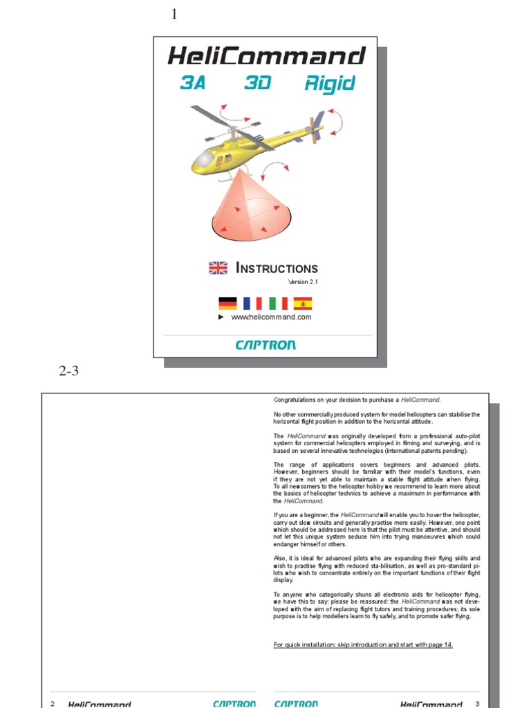Helicommand | PDF | Helicopter | Empennage