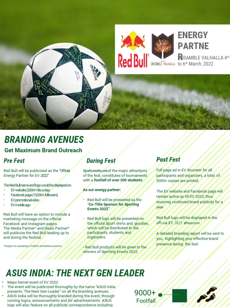 Energy Partner - Red Bull | PDF | Marketing | Promotion And Marketing ...