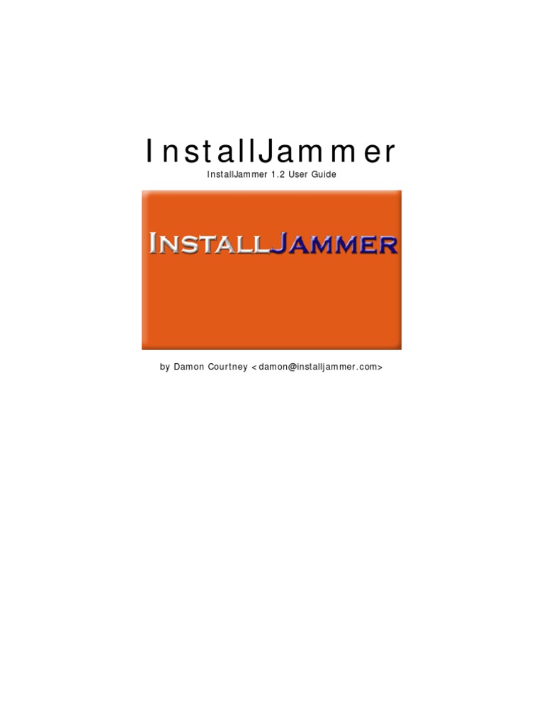 Install Jammer User Guide Pdf Superuser Command Line Interface