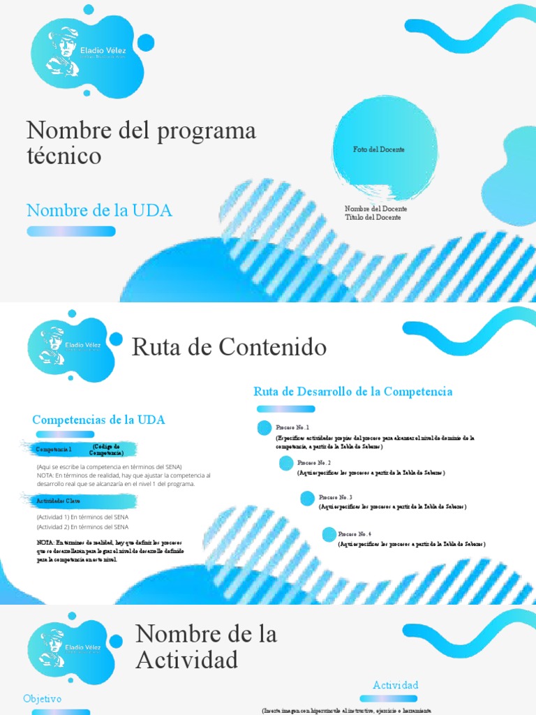 Plantilla UDA (Creación) | PDF | Evaluación | Ciencia cognitiva