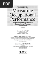 Occupational Therapy Practice Framework: Domain and Process Fourth ...