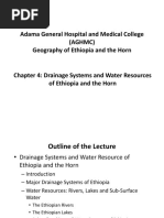 Ethiopian Geography Overview for Freshmen | PDF | Geography | Map