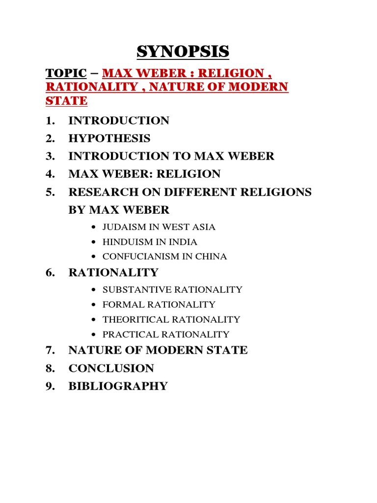 Political Science Project | PDF | Max Weber | State (Polity)