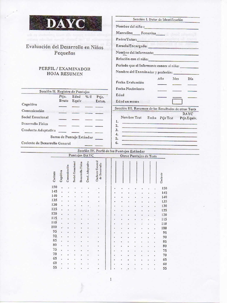 Dayc - Protocolo | PDF