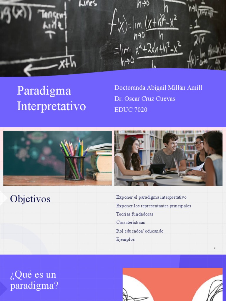 Paradigma Interpretativo en Educación | PDF | Paradigma | Realidad