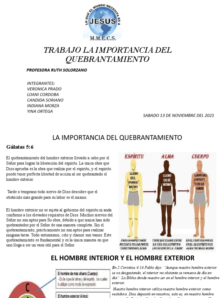 La Importancia del Quebrantamiento Espiritual | PDF | Jacob | Dios