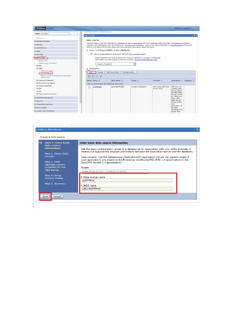 Create Datasource Pdf