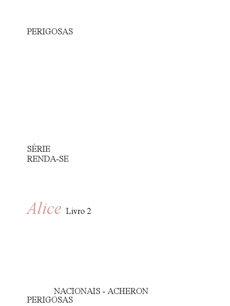 Anne Marck - Renda Se (Alice) #2 | PDF | Amor | Direitos Autorais