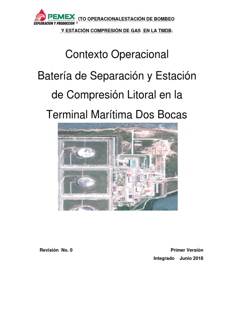 Contexto Operacional INTEGRADO TMDB Junio 2018 FIRMADO | PDF | Petróleo ...