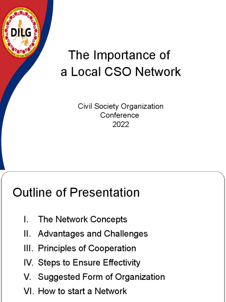 3 - The Importance of Local CSO Network | PDF | Coalition | Behavioural ...