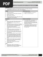 As and A Level Chemistry Core Practical 5 Oxidation of Ethanol Student ...