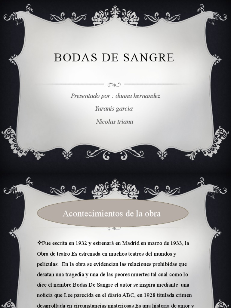 Bodas de Sangre | PDF