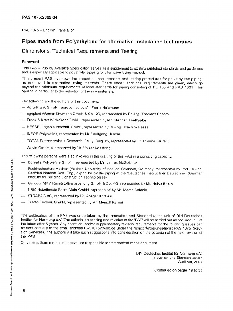 Din Pas 1075 | PDF