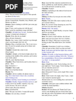 Friends Season 1 Episode 1 Script | PDF | Friends