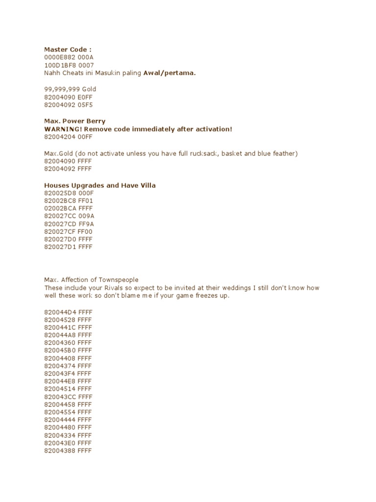 Master Code | PDF | Pancake | Foods