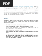 Vestibular Exercises for Dizziness Relief | PDF | Vertigo | Ear