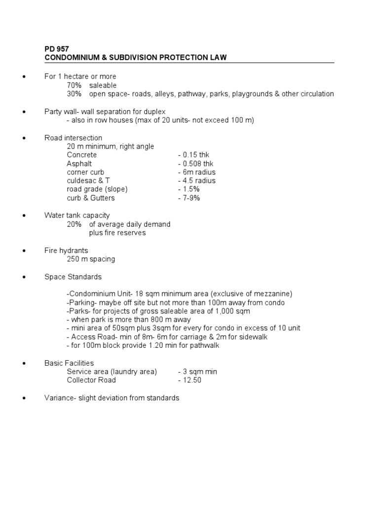 PD 957 BP220 | PDF | Condominium | Stairs