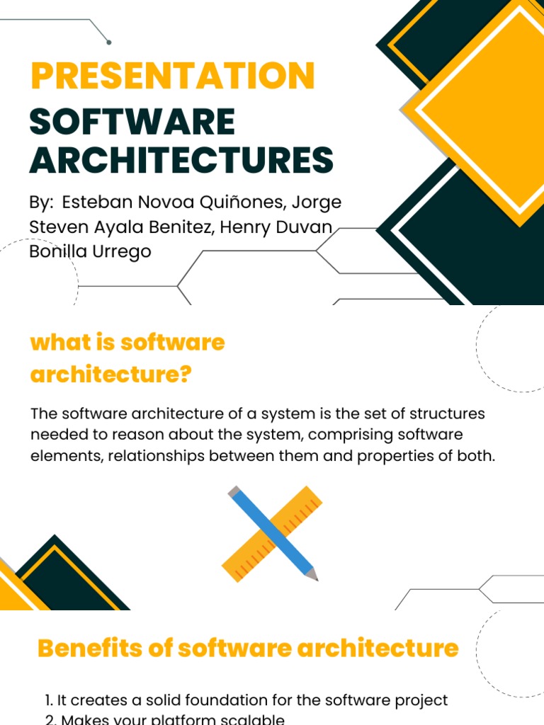 Software Architecture Overview | PDF | Client–Server Model | Computing