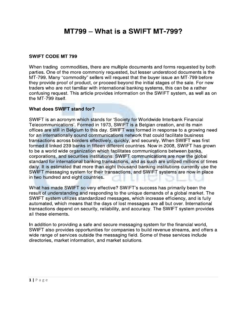 MT 799 | PDF