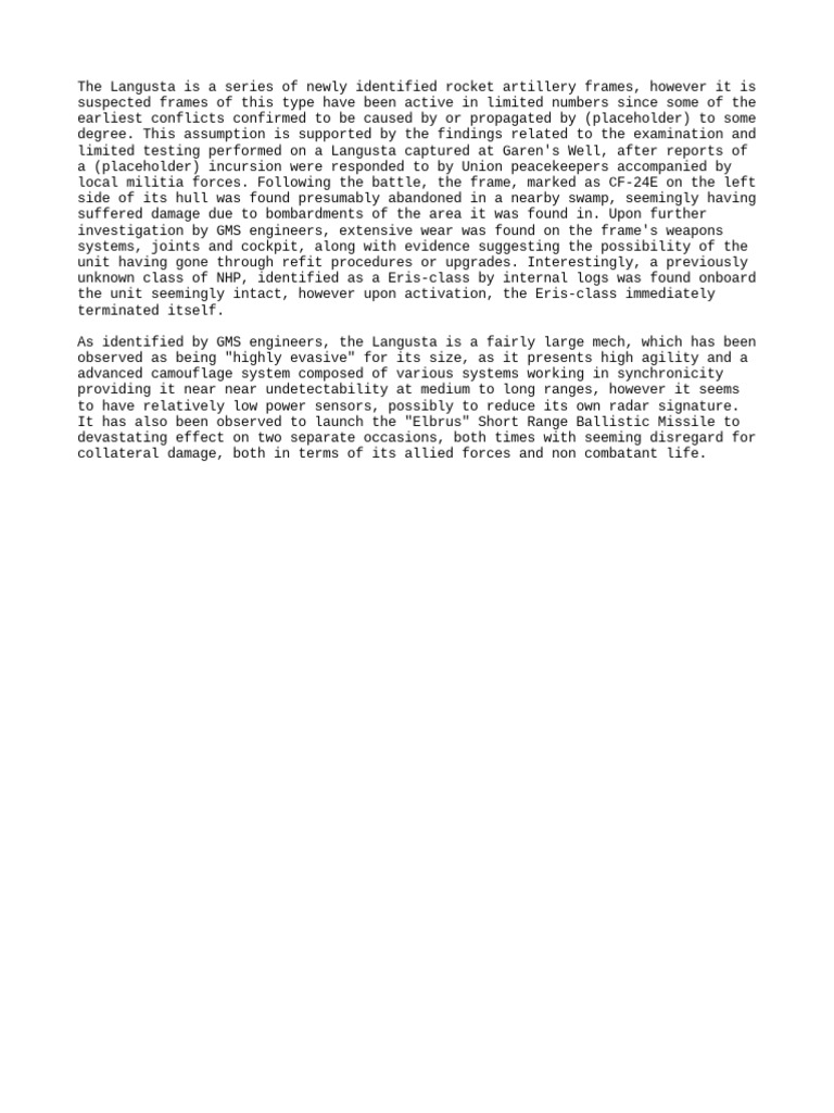 Langusta | PDF