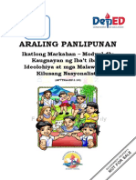 Kahulugan NG Nasyonalismo Kasarinlan at Pagkabansa | PDF