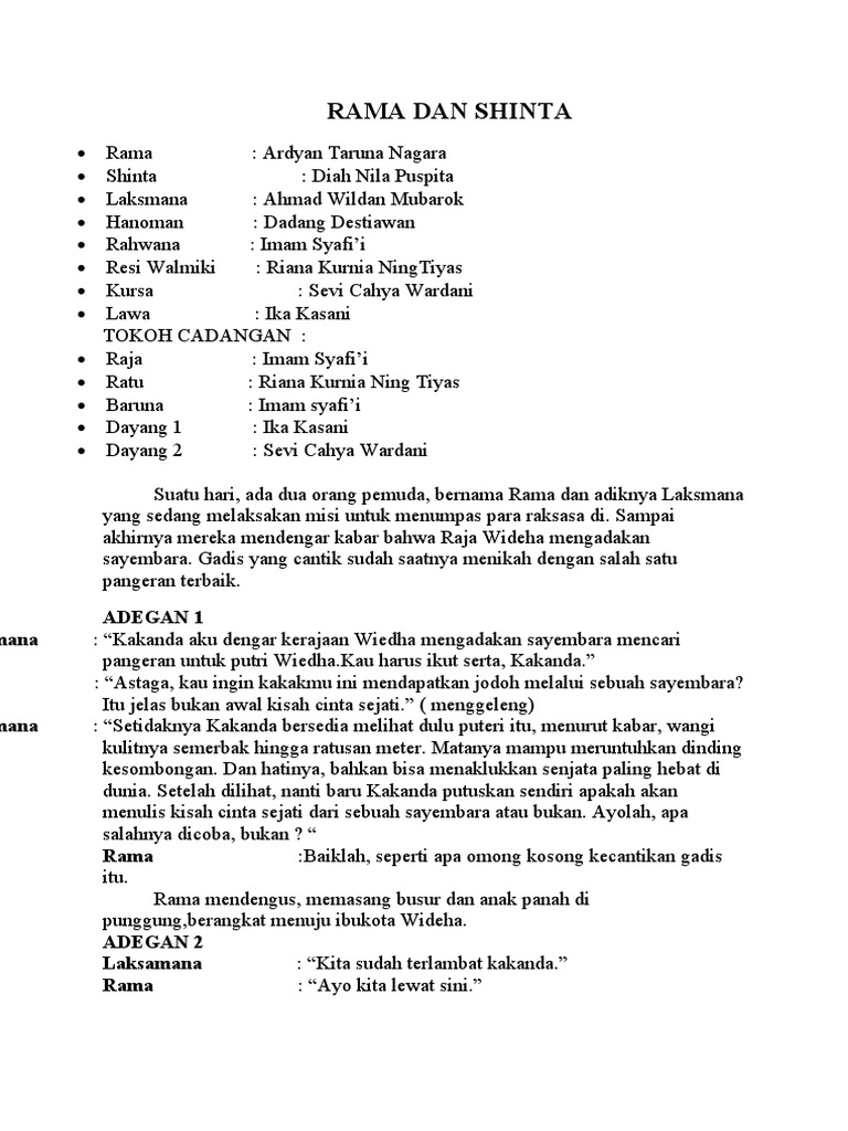 Rama Dan Shinta | PDF