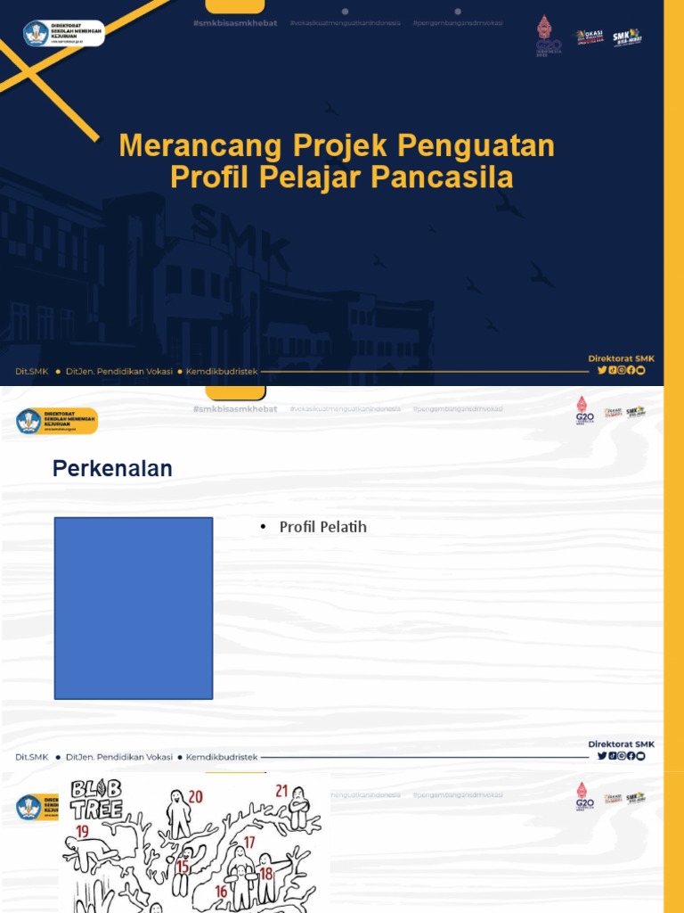 Bahan Tayang-Modul Projek - SMK - OK | PDF