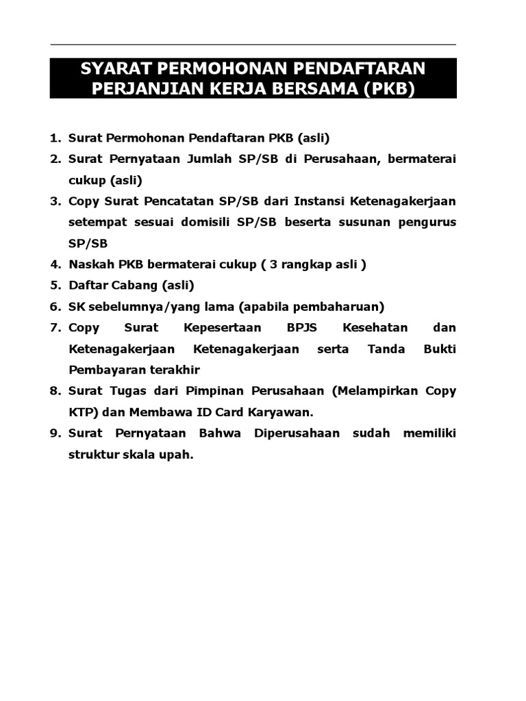 Pendaftaran Pkb. New | PDF