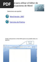 Insertar El Símbolo de Promedio en Word | PDF