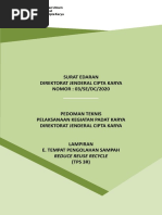 Buku Petunjuk Teknis TPS 3R | PDF | Bisnis | Teknologi & Rekayasa