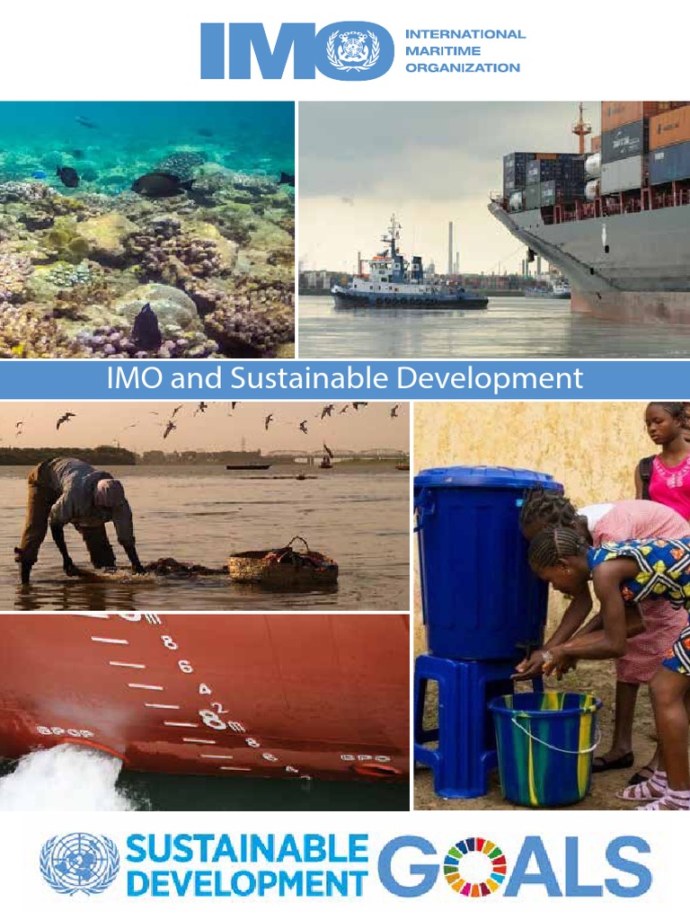 IMO SDG Brochure | PDF | Sustainability | Efficient Energy Use
