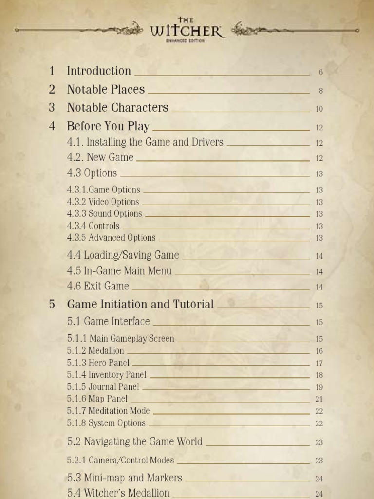 The Witcher Manual | PDF | Microsoft Windows | Sword